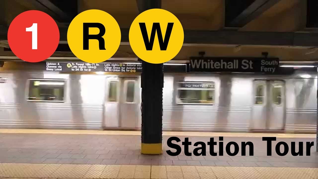 NYC Subway: Tour of the South Ferry Stations - YouTube