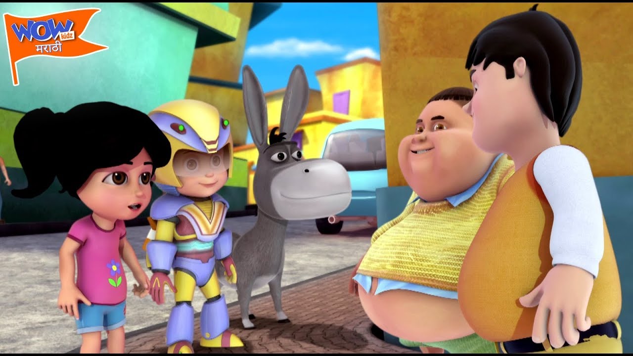 Vir The Robot Boy | Marathi Cartoons | Gintu Meets Chintu | WowKidz ...