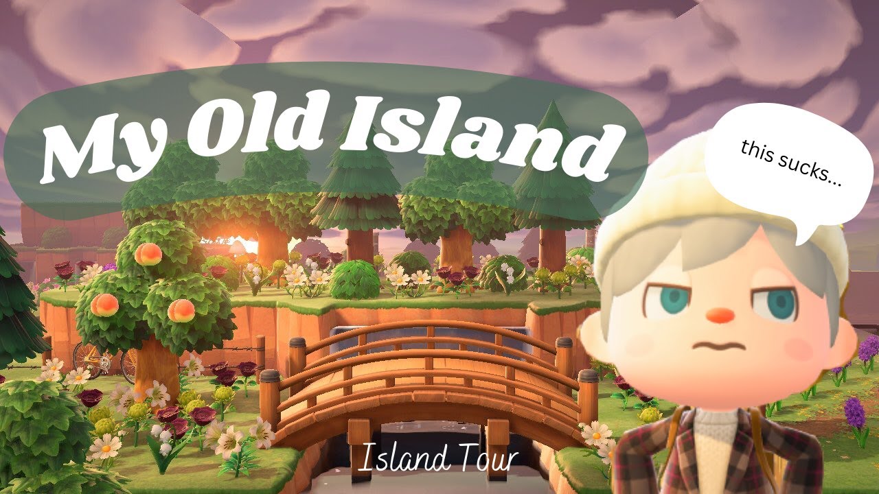 i revisited my old island | ACNH Island Tour - YouTube