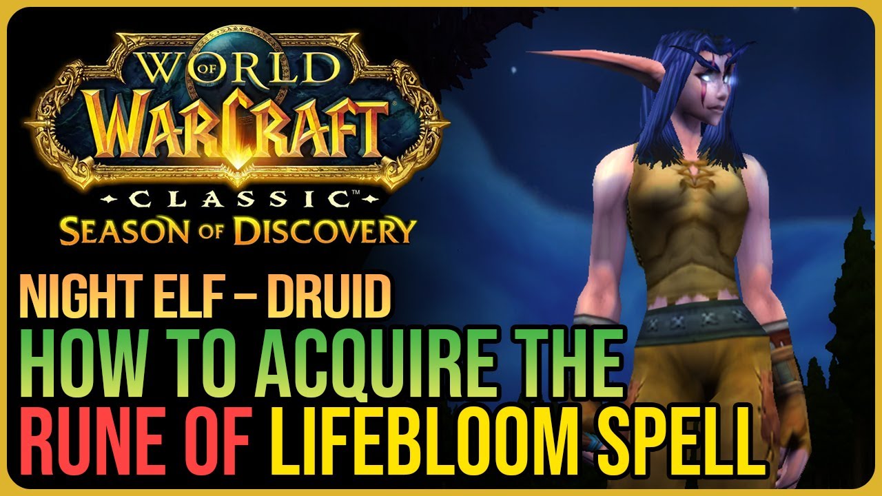 Lifebloom Rune WoW – Alliance Druid - YouTube