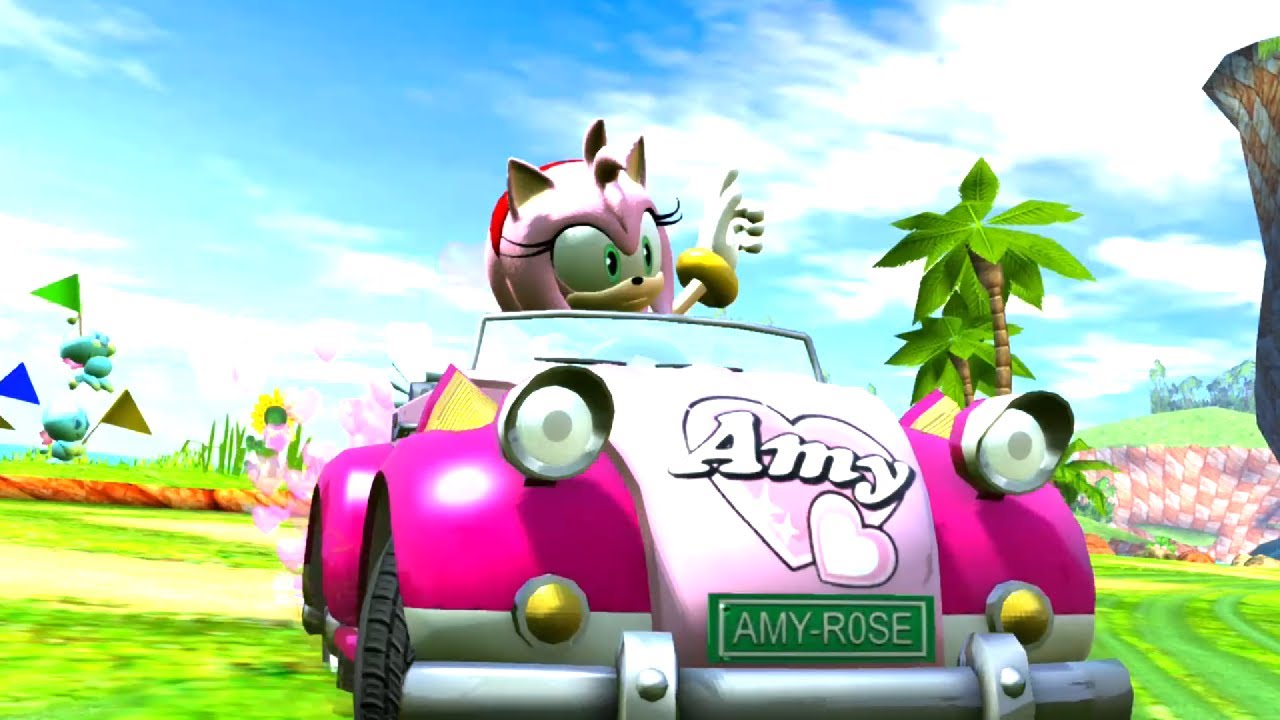 AMY Ocean RUIN 9 Laps Expert (Request) Sonic & Sega All-Stars Racing ...