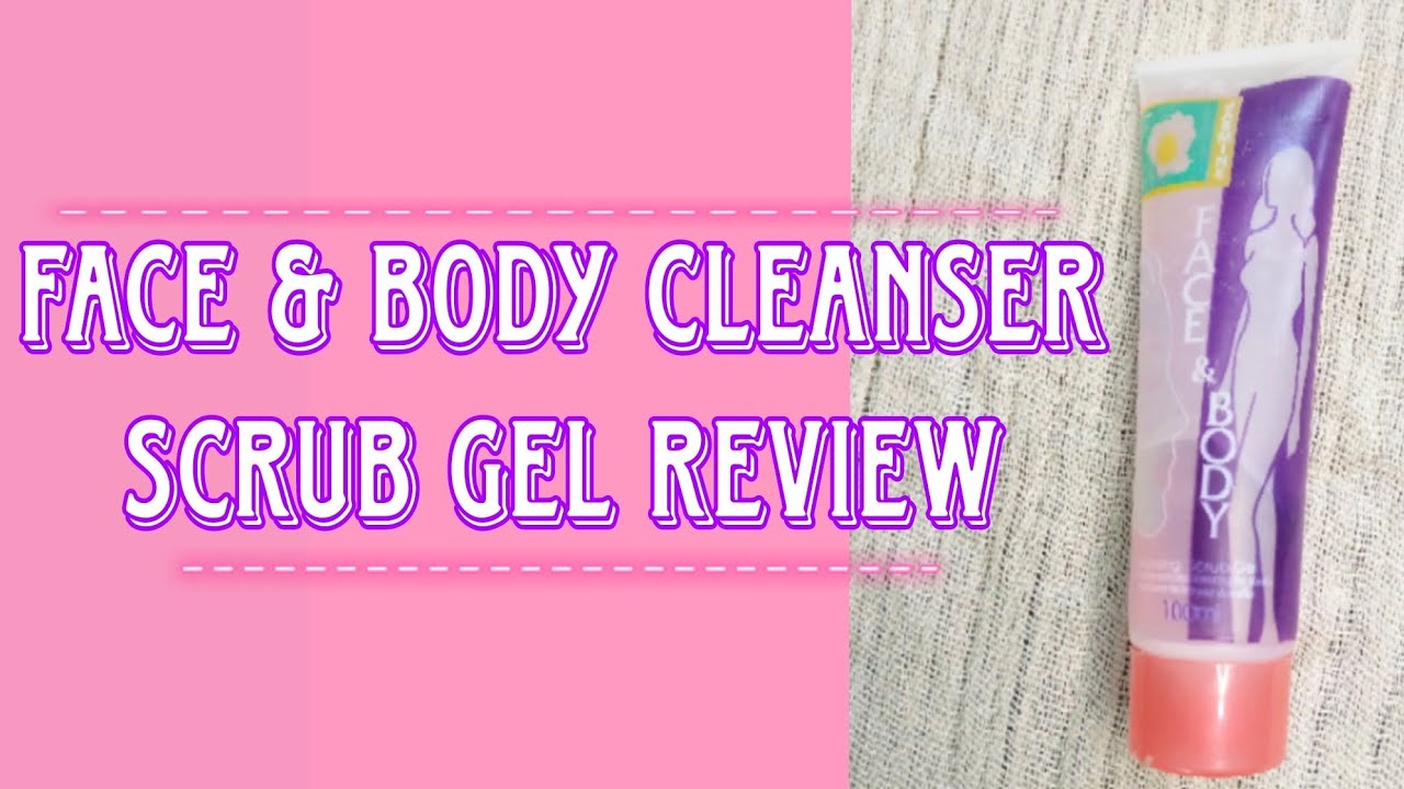 Face & body cleanser scrub gel review | best cleanser in affordable ...