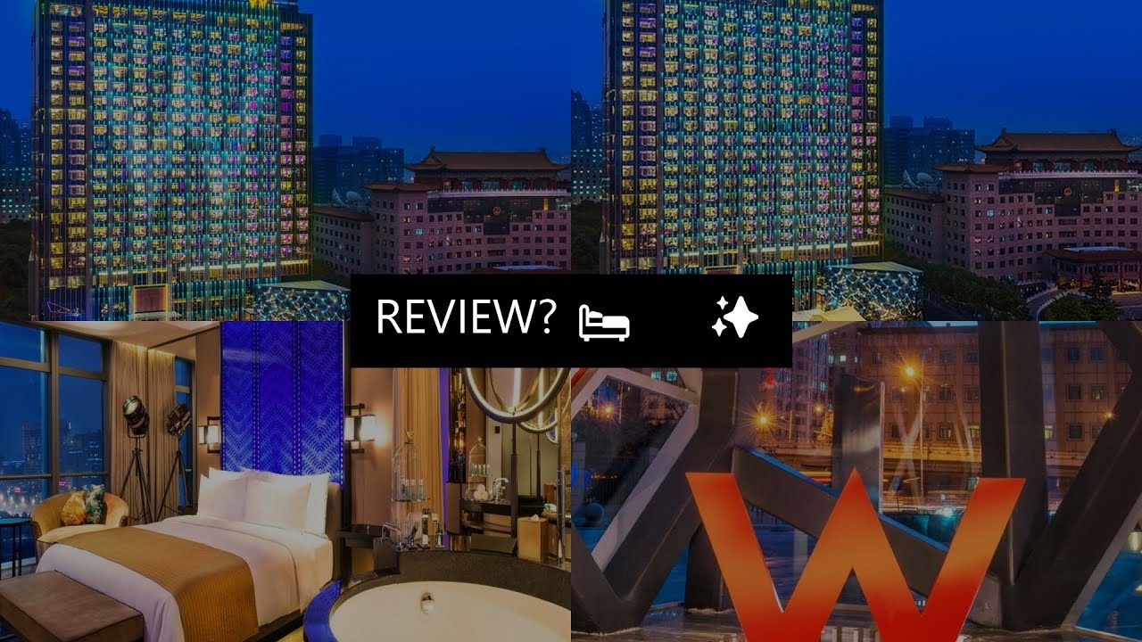 w hotel beijing changan review of a fantastic suite - YouTube