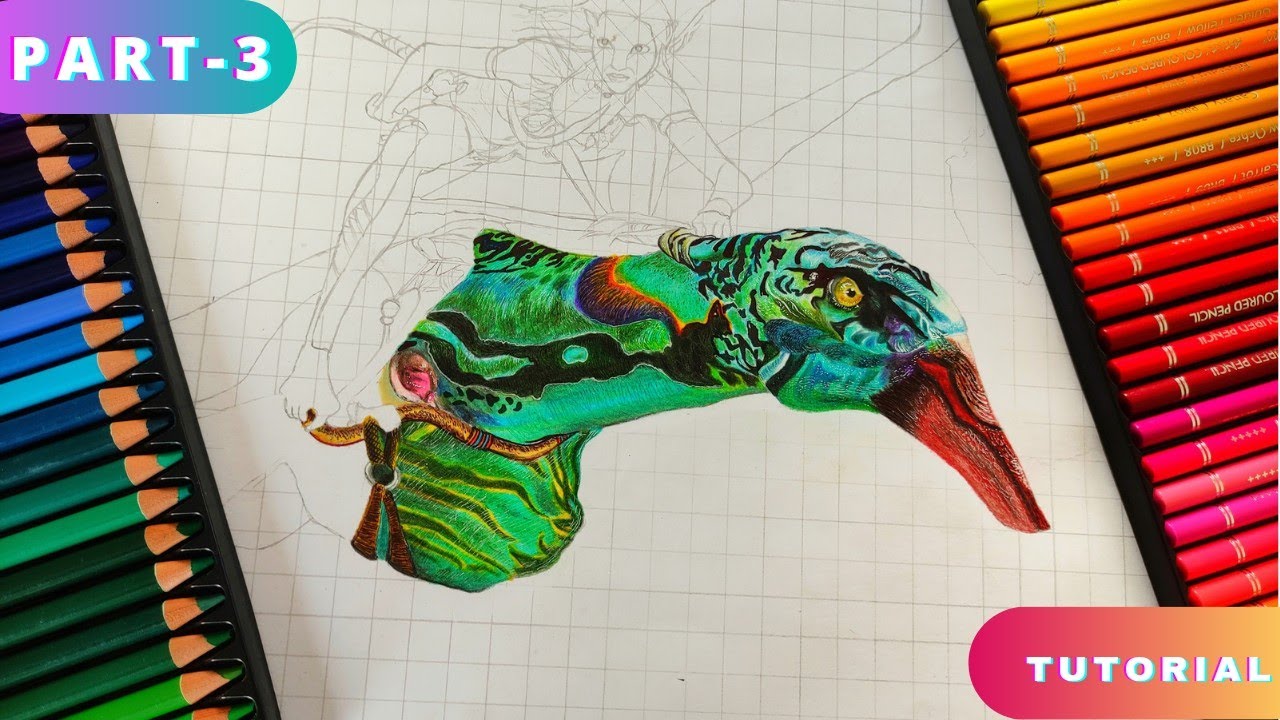 Avatar Drawing Tutorial Part - 3 💙 #shorts - YouTube