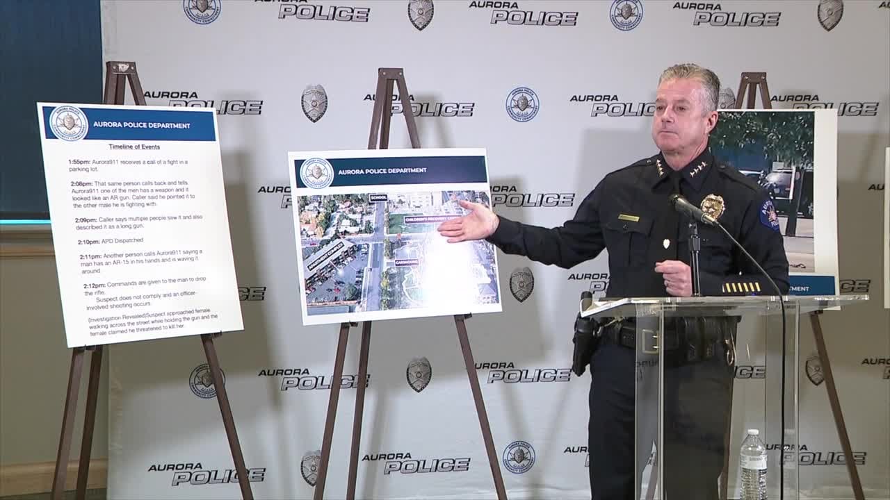 FULL VIDEO: Aurora PD shares update following deadly police shooting ...