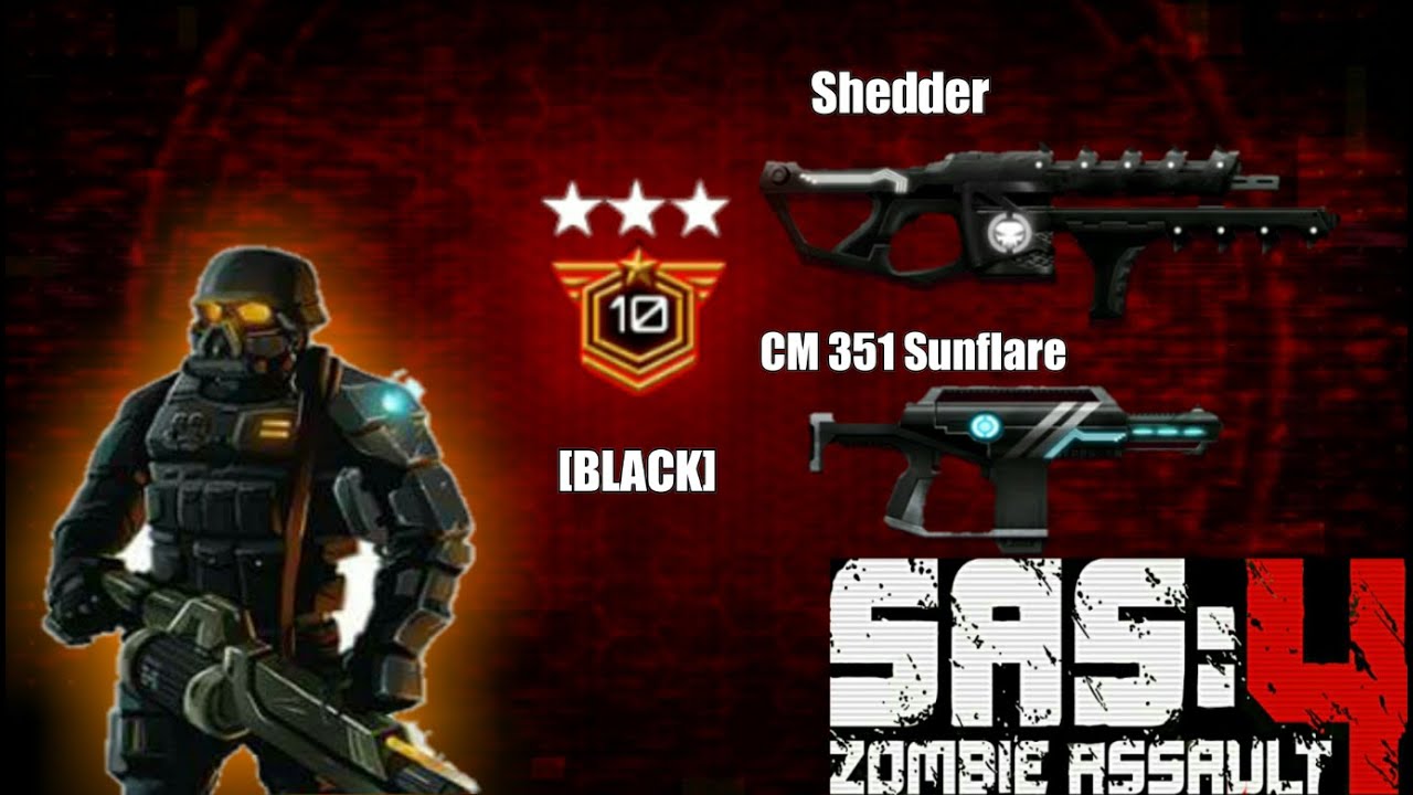 SAS 4 Mobile:CM 351 Sunflare [BLACK] 10/3 & Shredder [BLACK] 10/3 - YouTube