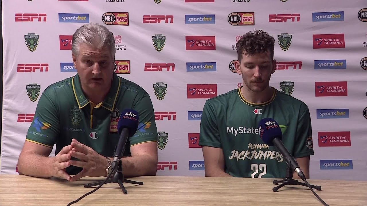 Scott Roth and Will Magnay press conference vs New Zealand Breakers ...