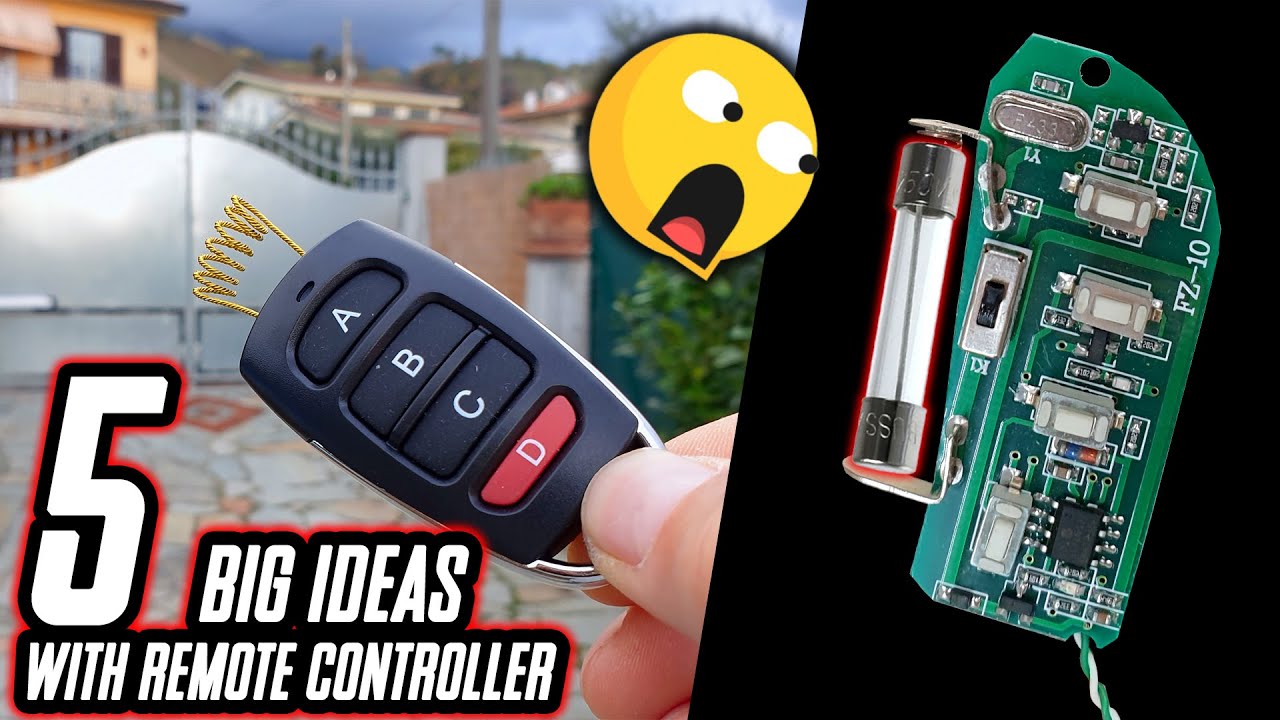5 BIG IDEAS with remote controller - YouTube