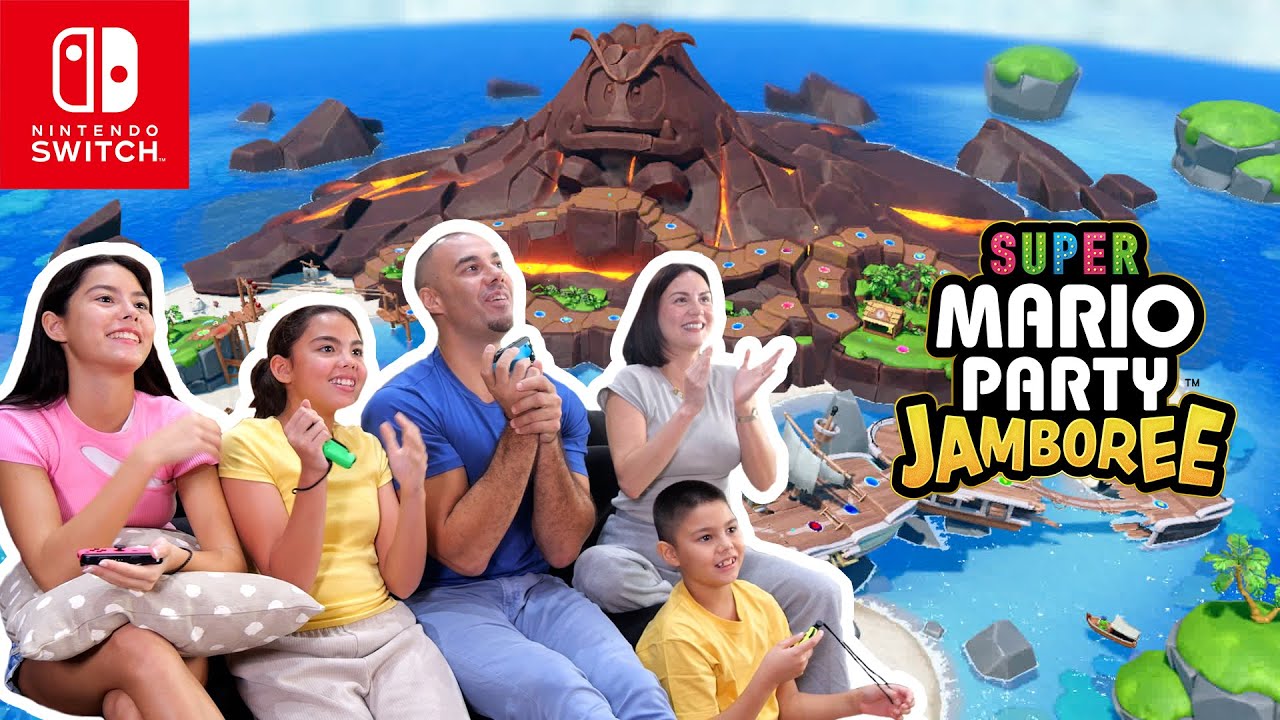 We Found Our New Family Activity with the Newest Mario Party Game ...