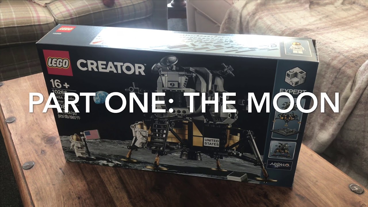 THE MOON - Building a Lego Lunar Lander - PART 1 - YouTube