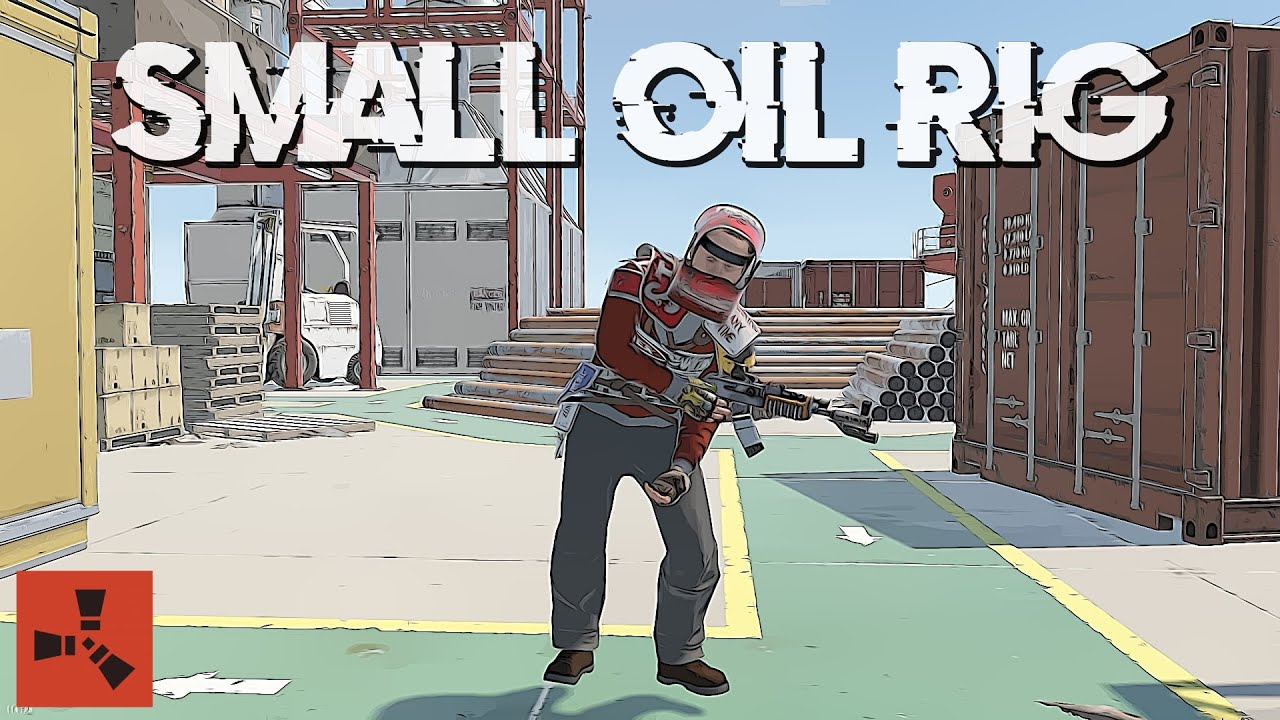 A Solo: Defending Small Oil Rig From Enemies - (Solo Vanilla Rust 2/3 ...