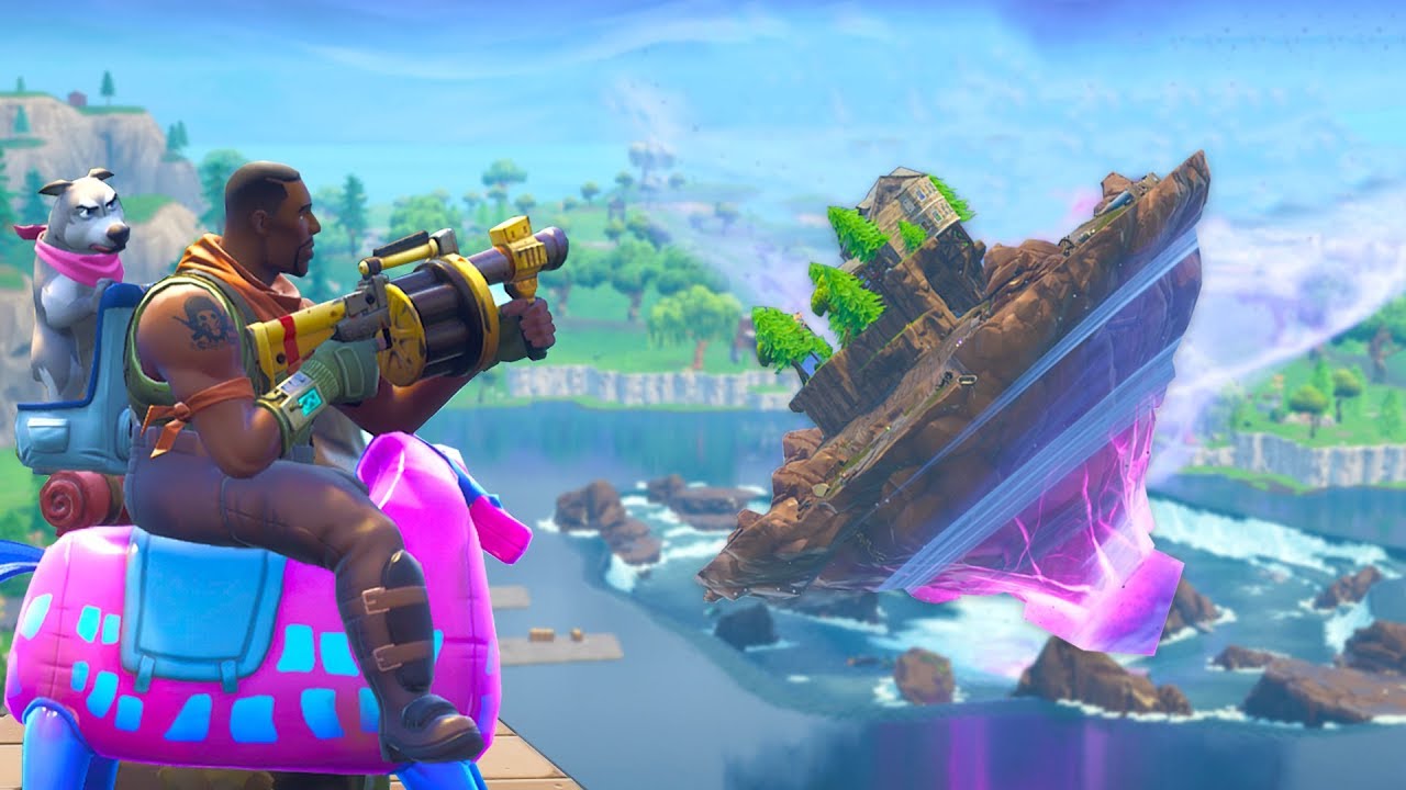 DESTROYING LOOT LAKE ISLAND in Fortnite Battle Royale Season 6... - YouTube