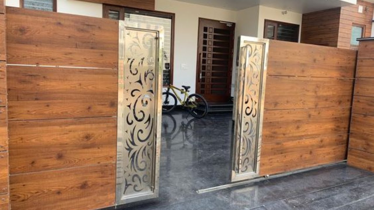 Top 50 Modern Gate Design Ideas 2022 | Main gates Ideas | House ...