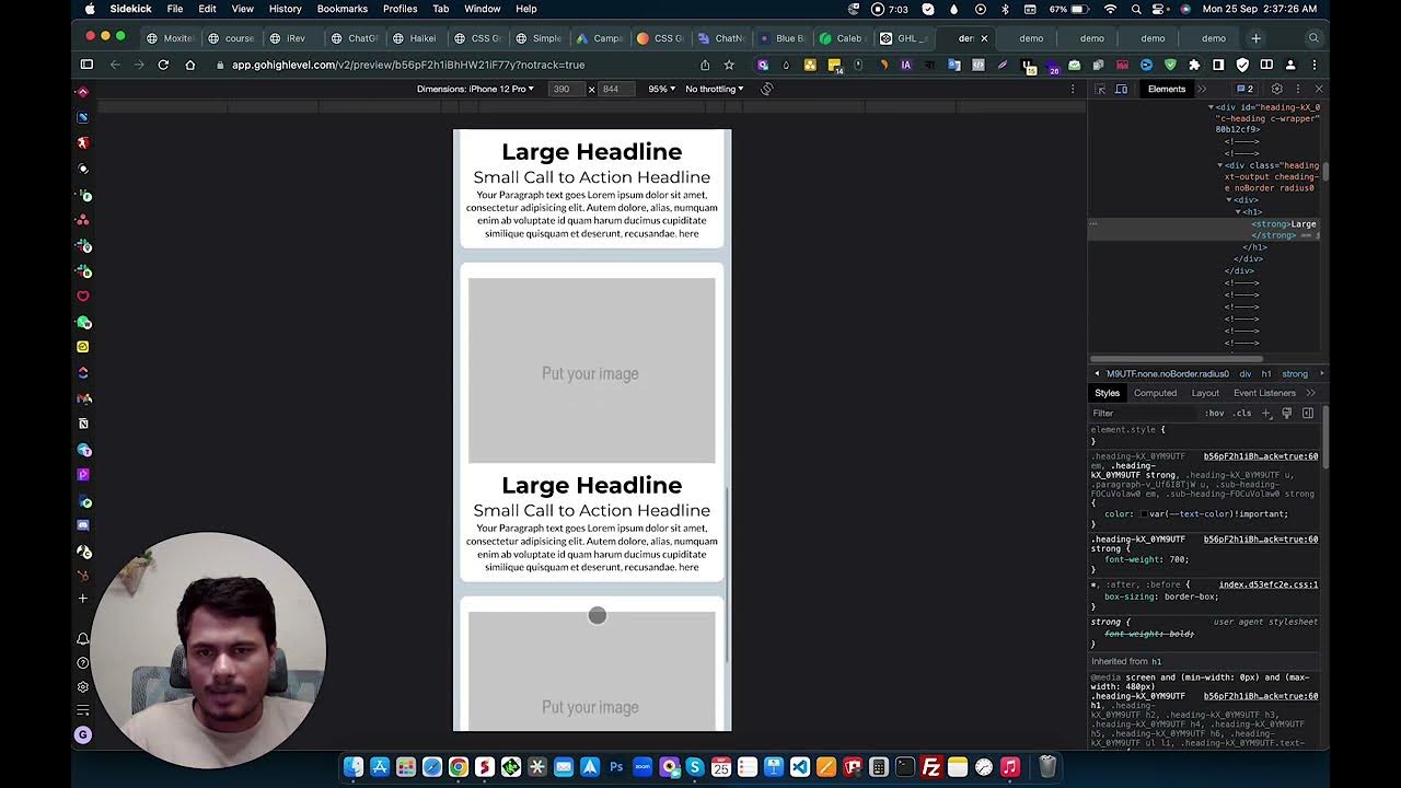 How to Fix Mobile Column Gap in GoHighLevel Pages - YouTube
