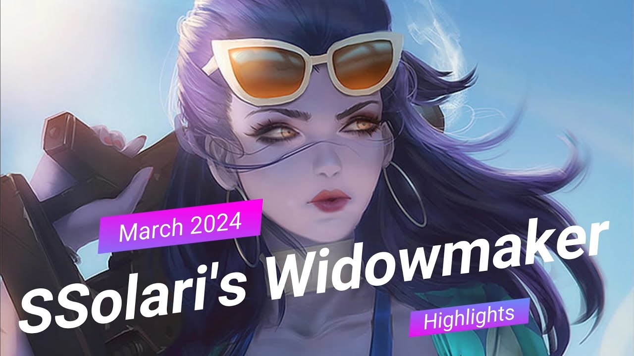 SSolari's Widowmaker Highlights - March 2024 [Overwatch 2] - YouTube