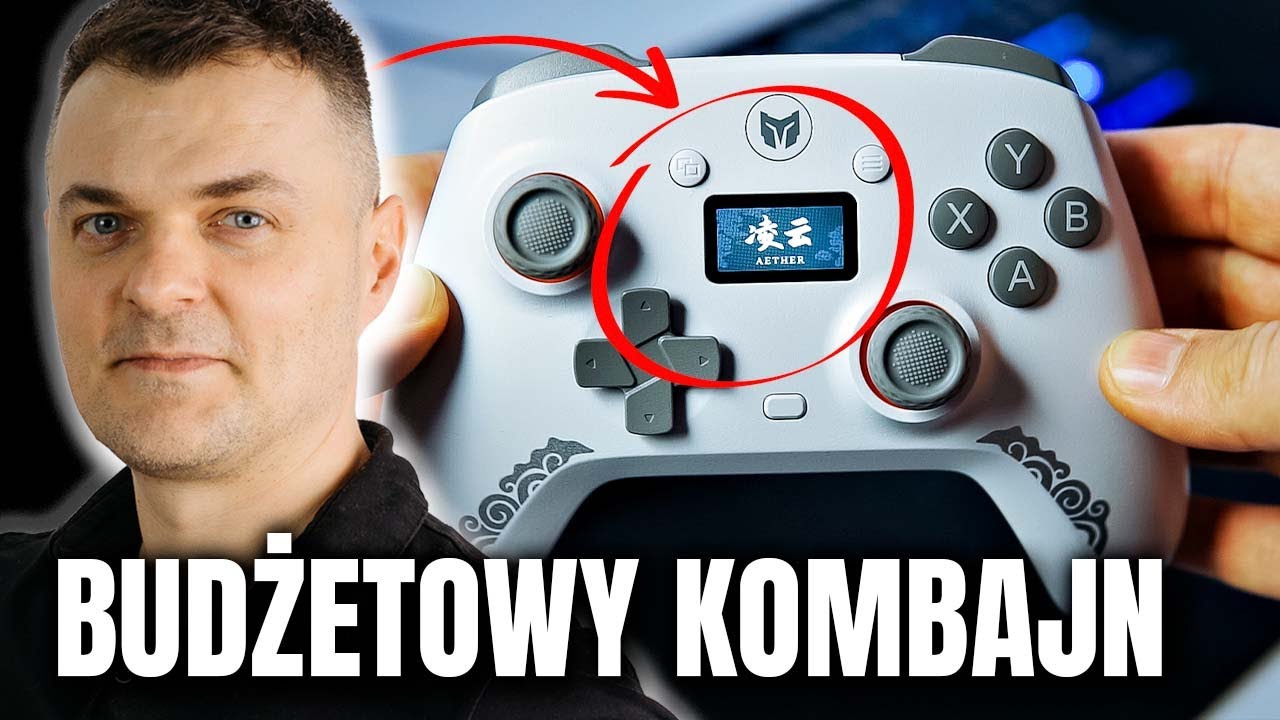 MOJHON BIGBIG WON Aether - BUDŻETOWY GAMEPAD z Funkcjami PRO ...