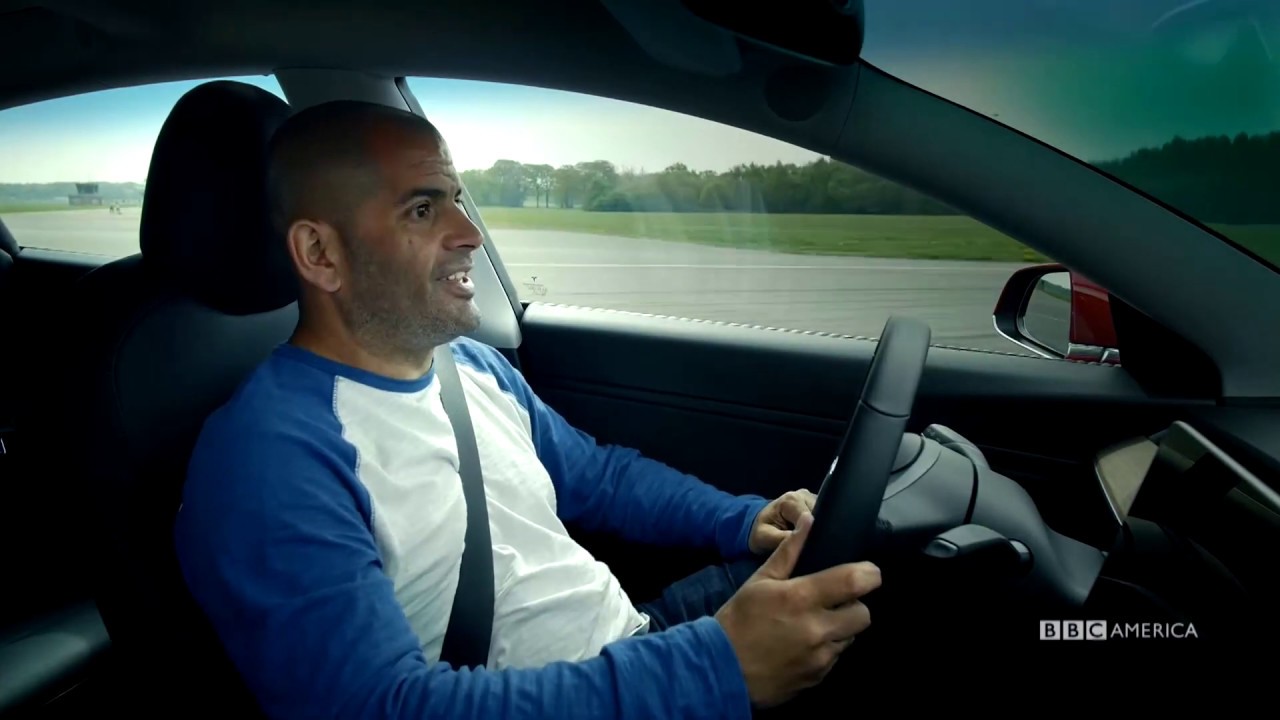 Power Test: Tesla | Top Gear Sunday at 8pm | BBC America - YouTube