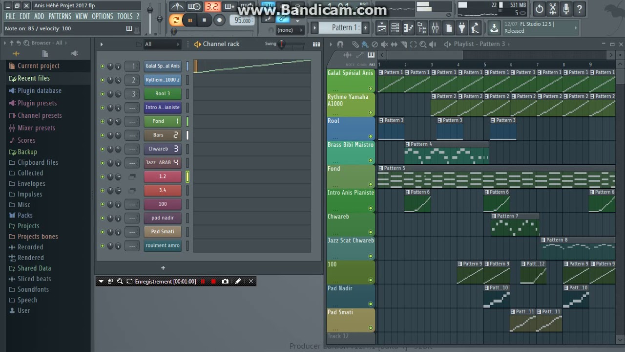 Projet Fl Studio Rai 2017 - YouTube