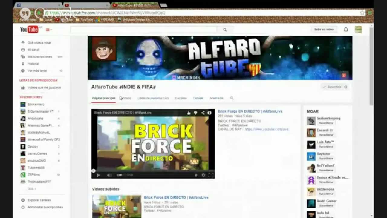 PROMO DE CANALES II KOLLOR HD (REQUISITOS EN LA DESCRIPCION) - YouTube