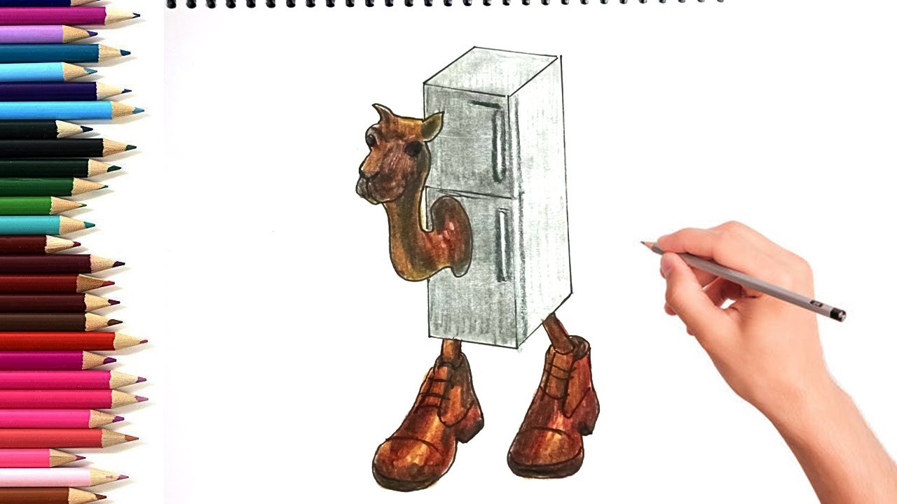 How to Draw Frigo Camelo | Brainrot Drawing Tutorial Step-by-Step - YouTube