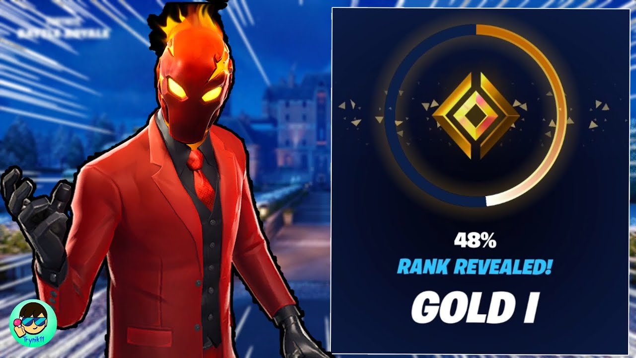 Mám Gold Rank vo Fortnite - YouTube