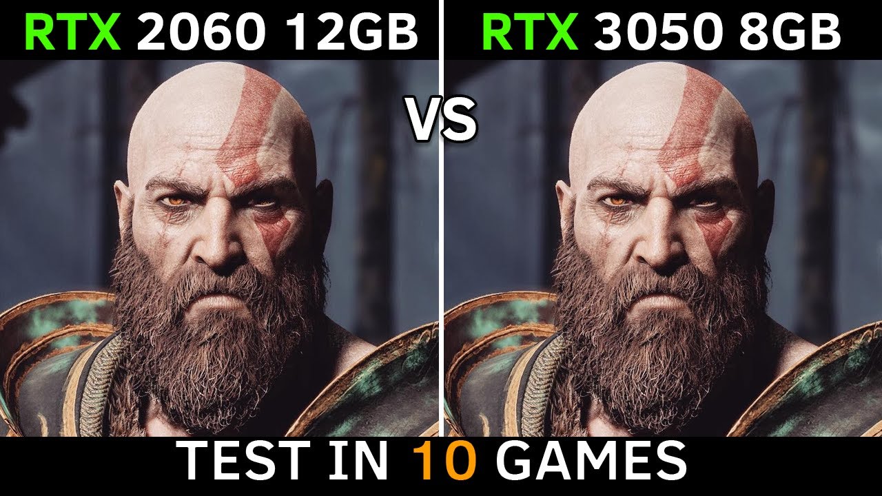 RTX 3050 8GB vs RTX 2060 12GB | Test In 10 New Games | 1080p - YouTube