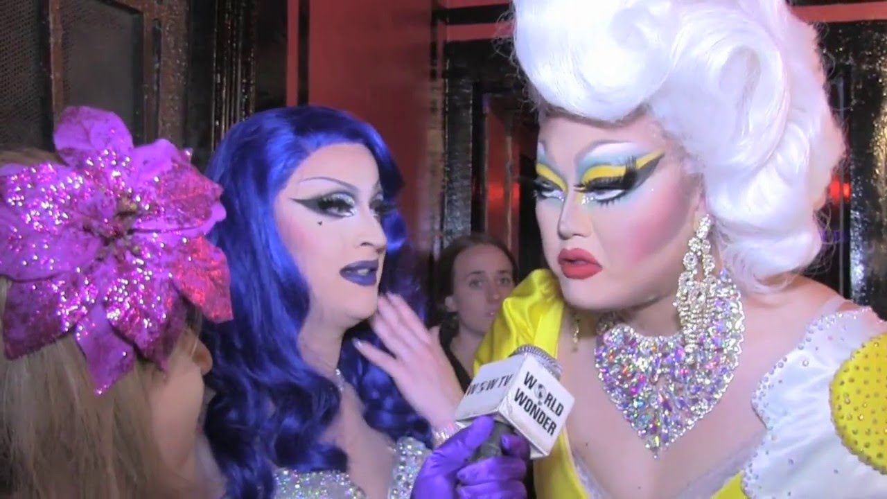 Kim Chi & Laila McQueen with Damiana at the "RuPaul's Drag Race" Season ...