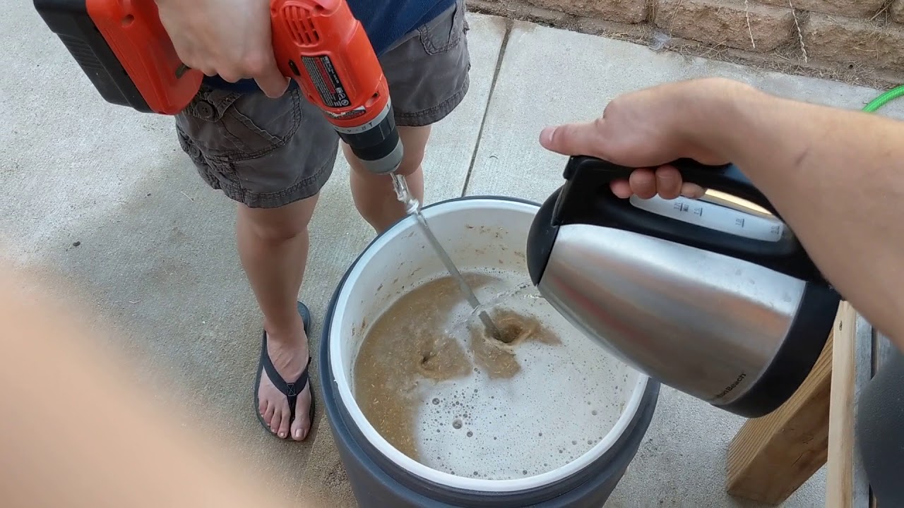 Improvised modern mash paddle - YouTube