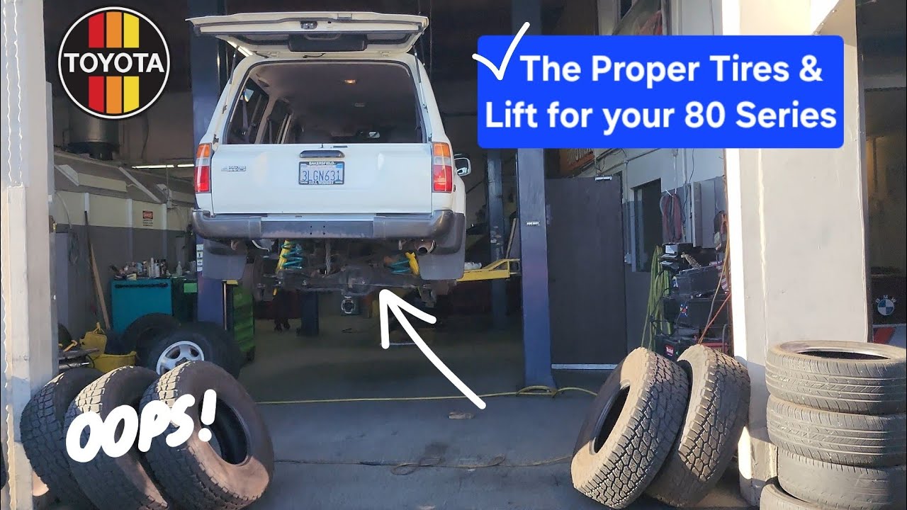 80 series Going from Stock to Lifted What you need to know - YouTube