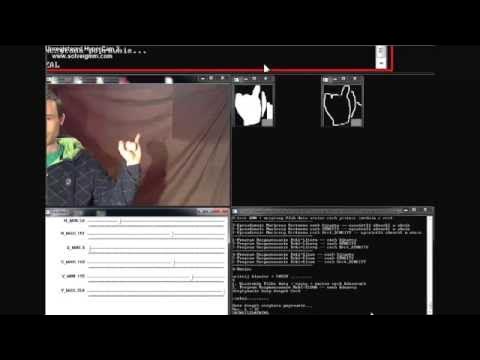 OpenCV hand recognition - YouTube