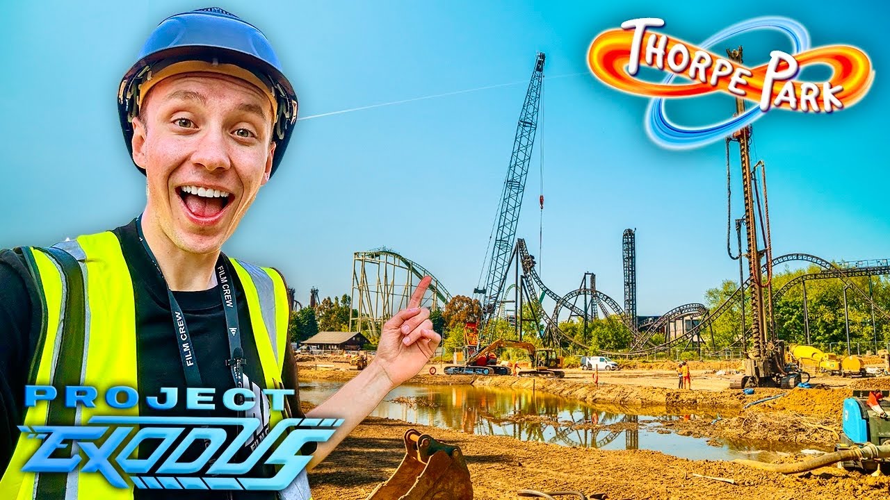 THORPE PARK ‘Project EXODUS’ Update #30! - YouTube