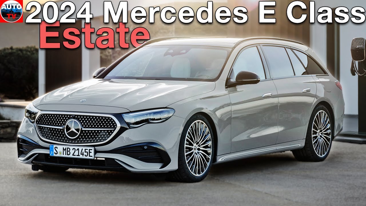 All NEW 2024 Mercedes E-Class Estate - PREMIERE interior, exterior ...
