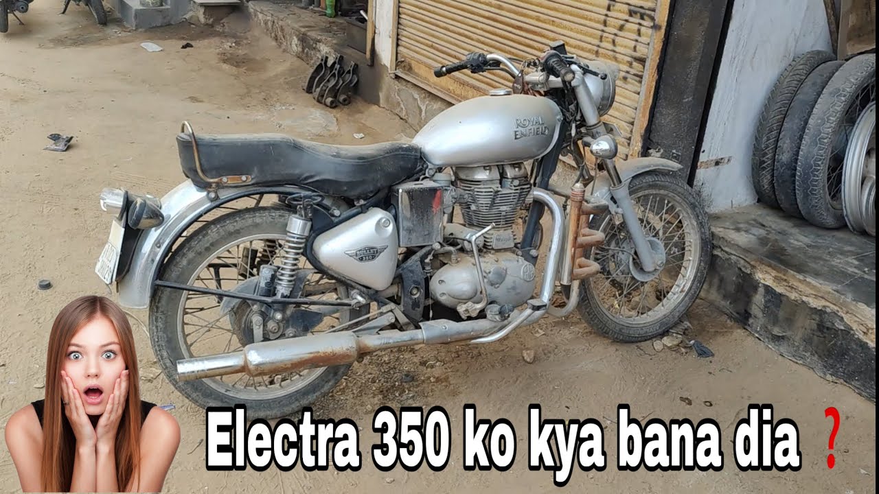 New Royal Enfield modifications | OLD Electra 350 into classic 350 | @BulletTower - YouTube