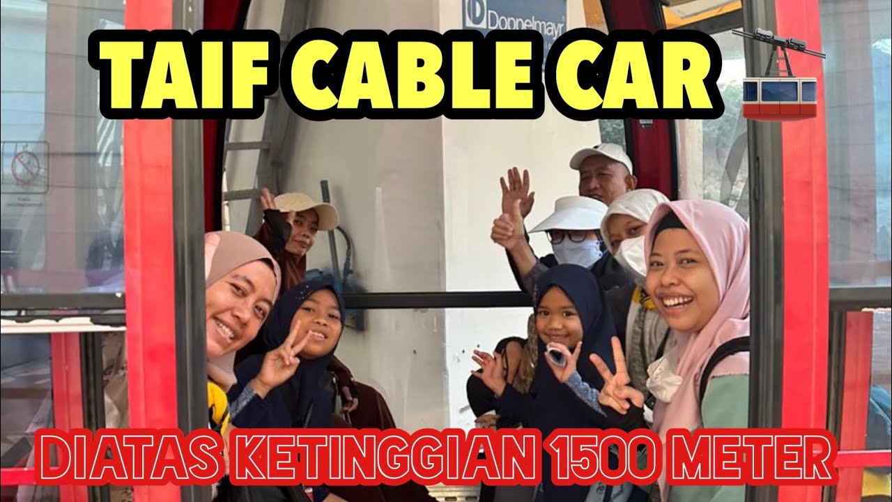 TELEFERIC TAIF CABLE CAR AL HADA - YouTube