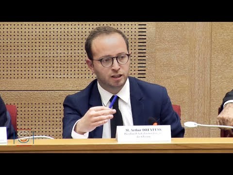 Couverture numérique des territoires - Intervention d'Arthur Dreyfuss ...