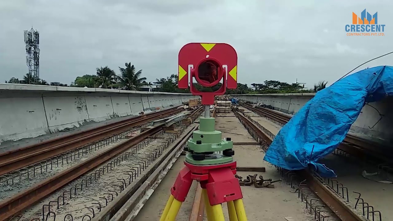 KOCHI METRO RAIL TRACK WORK - YouTube