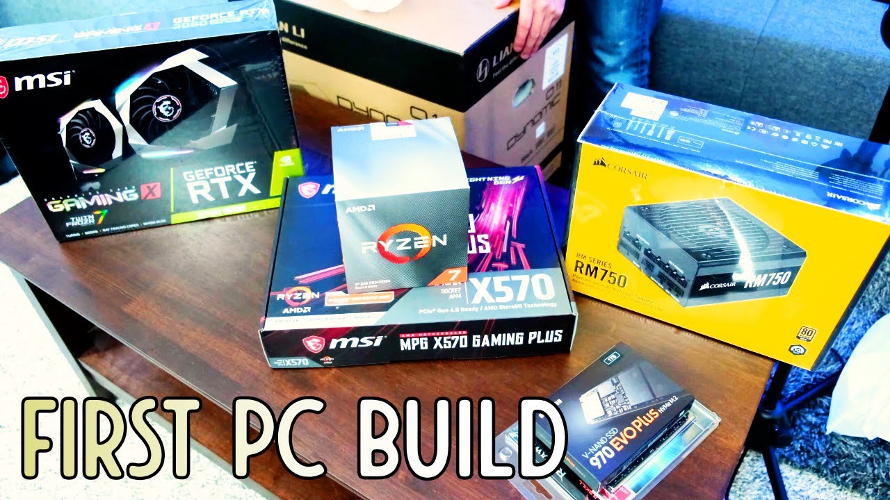 Timelapse Gaming PC Build | GeForce RTX 2060 SUPER, AMD Ryzen 7 3700X ...