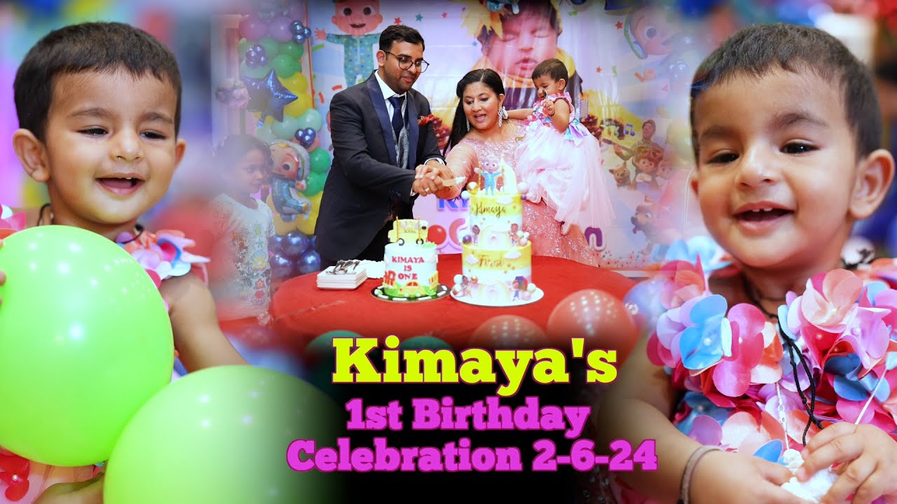 KIMAYA 1st BIRTHDAY HIGHLIGHT BY SMILEWAYS STUDIO - YouTube