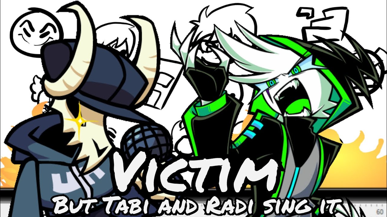 Victim but Tabi and Radi sing it | Cover FNF - YouTube