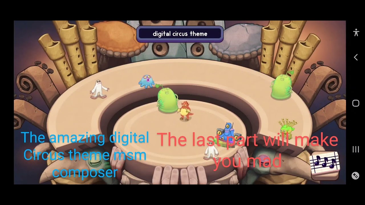 amazing digital circus msm composer - YouTube