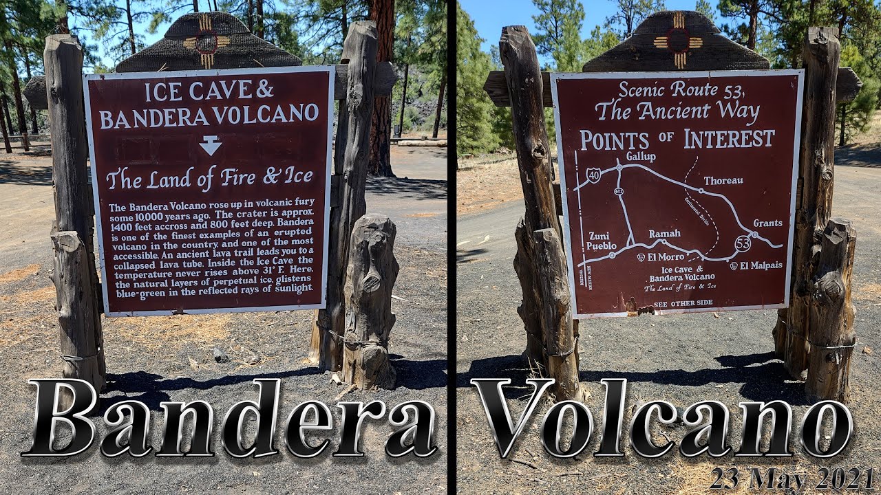 Bandera Volcano in New Mexico - 23 May 2021 - 4K - YouTube