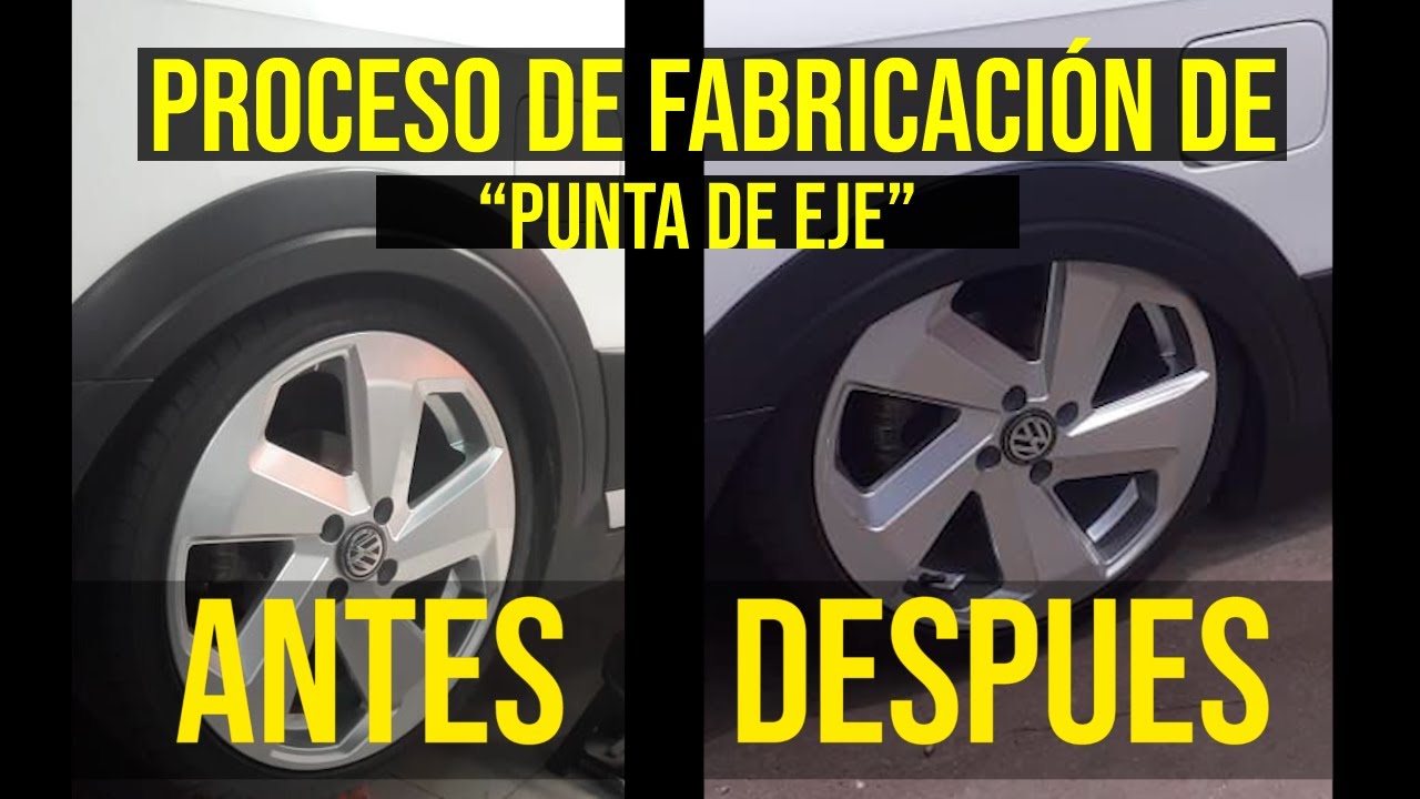 TE MOSTRAMOS EL PROCESO DE FABRICACION DE UNA PUNTA DE EJE - YouTube