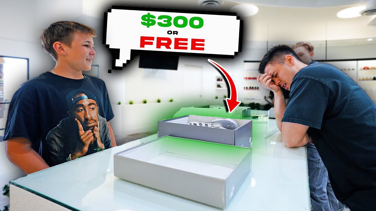 This Kid Wanted a CRAZY Coin Flip! - YouTube