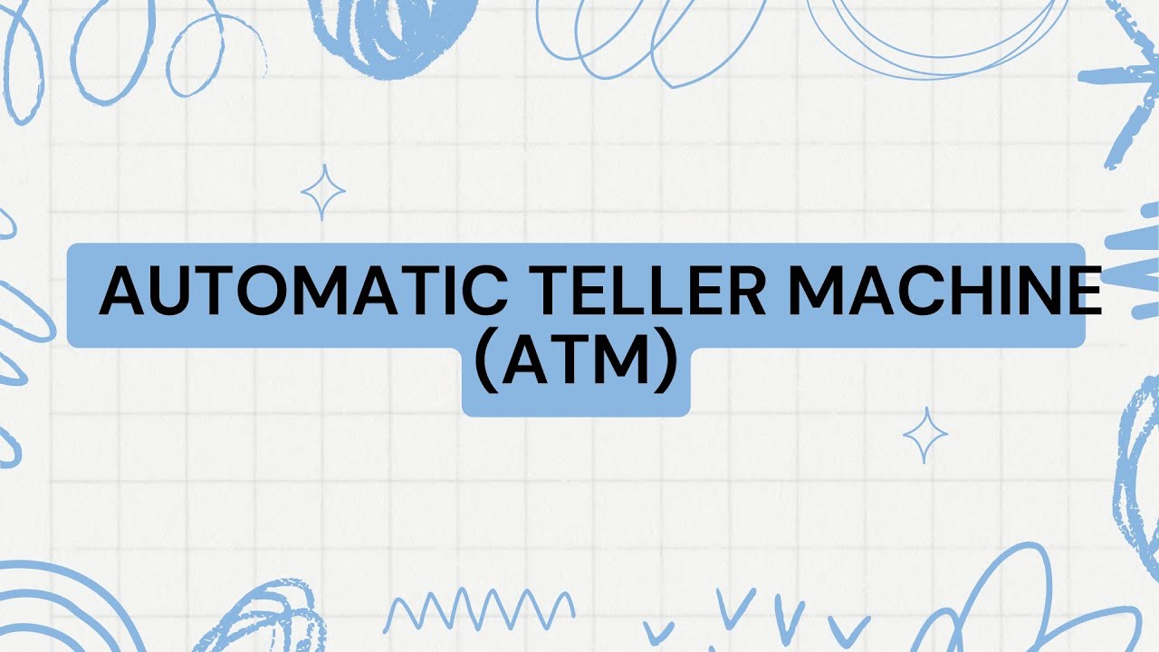 ATM (Automatic teller machine) - YouTube
