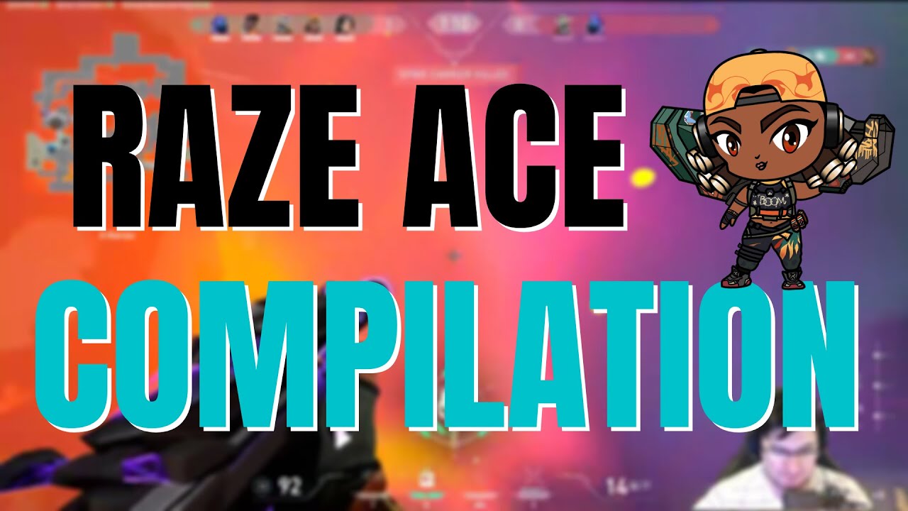 Awesome Raze ACE Plays - Compilation - Valorant - YouTube