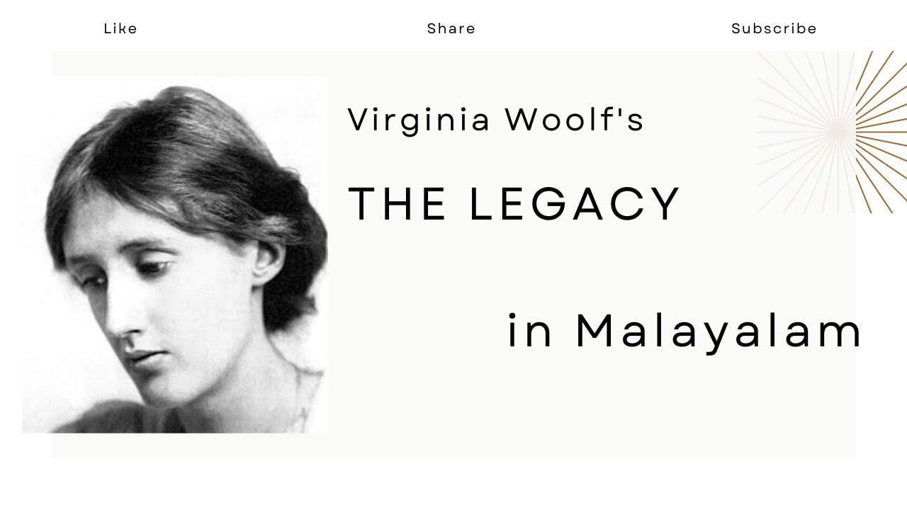 The Legacy Summary in Malayalam| Virginia Woolf| Modern Novel - YouTube