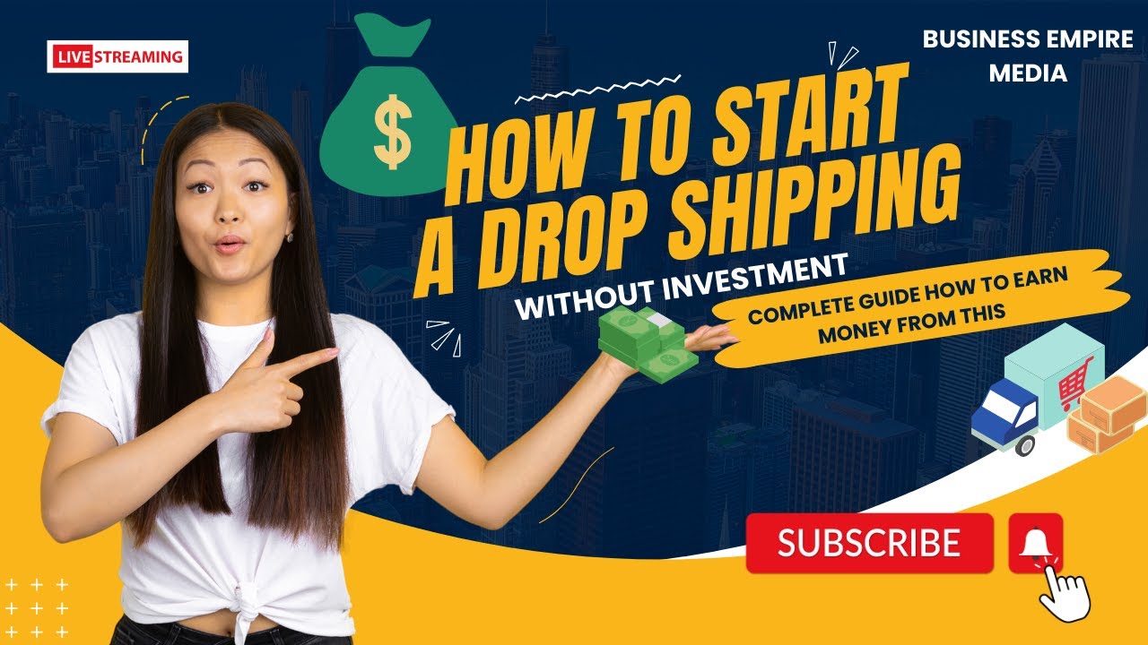Drop shipping Business with ZERO Investment A Beginner's Guide - YouTube