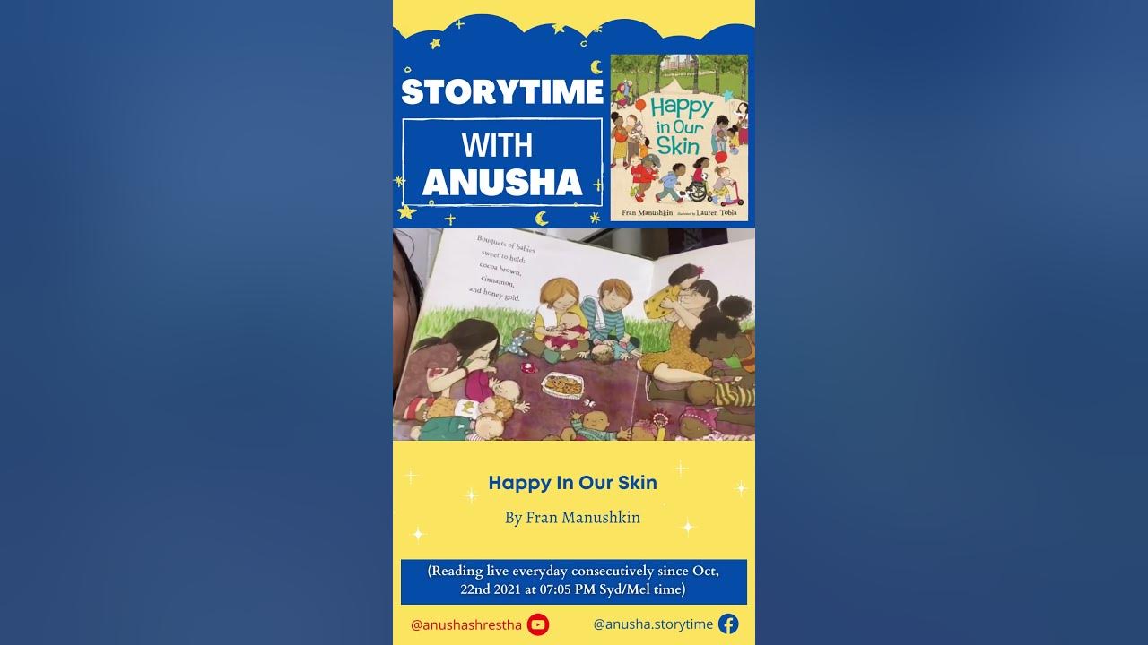 Happy In Our Skin by Fran Manushkin | #Storytime with Anusha - YouTube