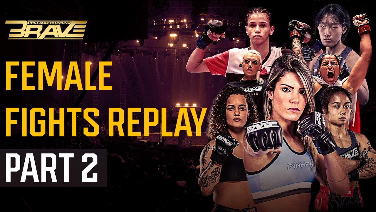 The Best Female MMA Fights In BRAVE CF You Need to See! - YouTube