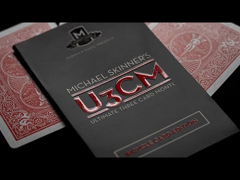 Michael Skinner's Ultimate 3 Card Monte RED by Murphy's Magic Supplies ...